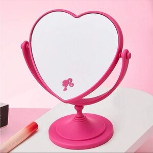Barbie | Bath | Barbie Dualsided Heart Shaped Vanity Mirror Barbie ...